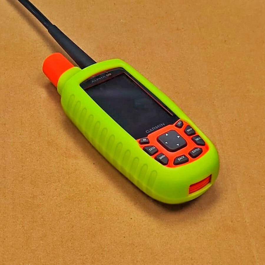 Чехол Garmin Alpha 50 / Astro 320 силикон (лайм)