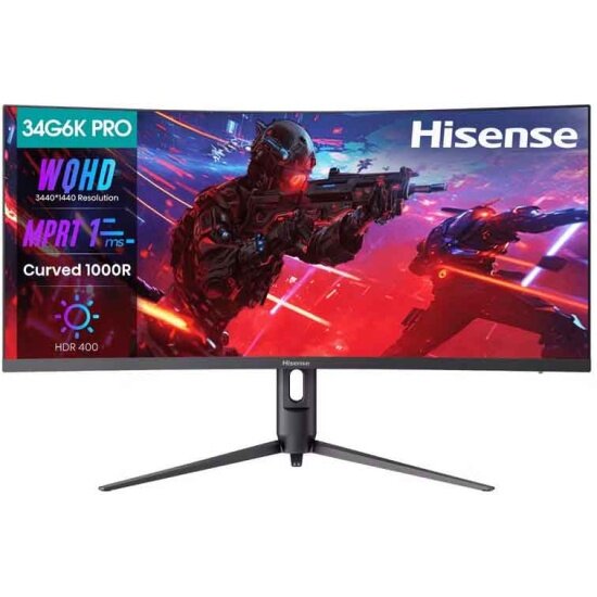 Игровой монитор Hisense 34G6K-PRO 34" черный