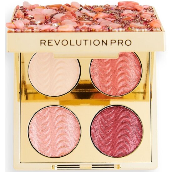 Палетка теней для век Revolution Pro Ultimate Eye Look Palette, Quartz Crush, 9 г