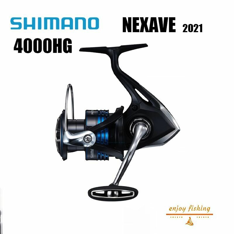 KaTywKa SHIMANO 2021 NEXAVE 4000HG ДnЯ pЫбалки - отпиЧий катушки дпЯ лобителeй cостороны профeссионалов