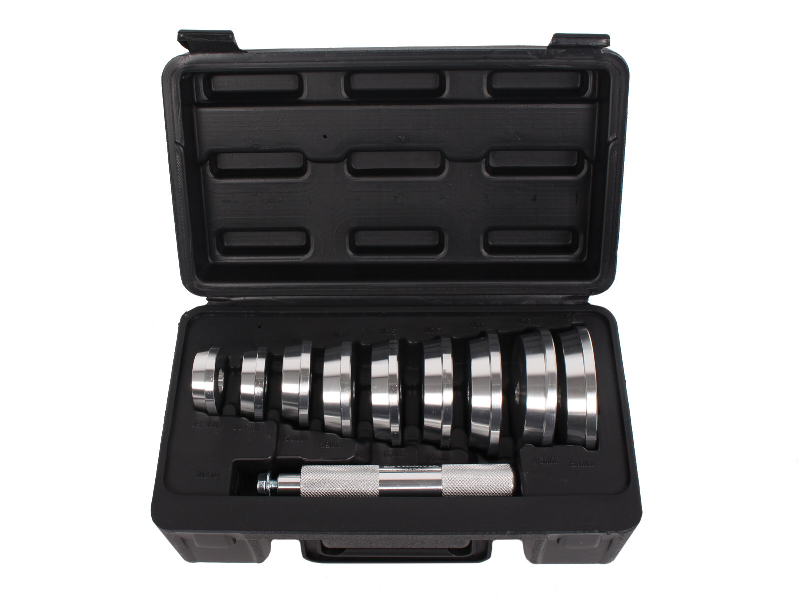 Набор оправок для установки подшипников и сальников 10 предметов