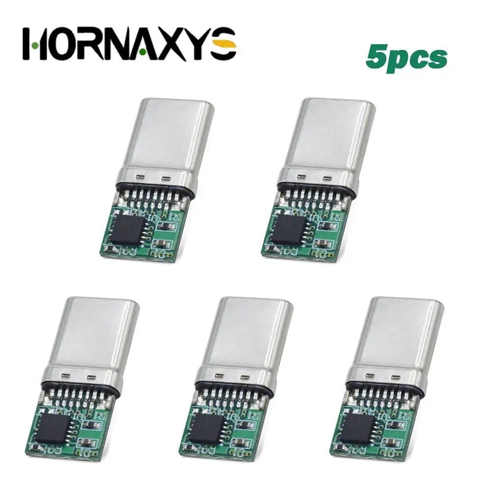 PD/QC платы приманки USB Type-C 5/10 шт 5pcs-12V