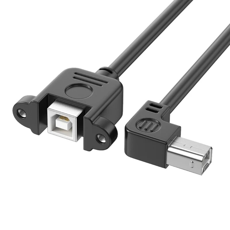 USB 2.0 кабель 0.3м, левый изгиб