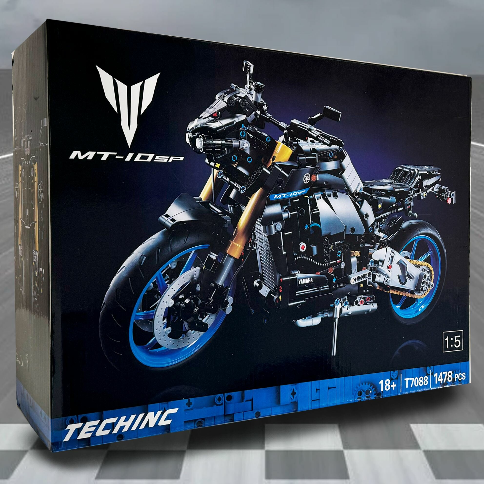 Конструктор McLaren P1, 3893 деталей, Гоночная машина техник