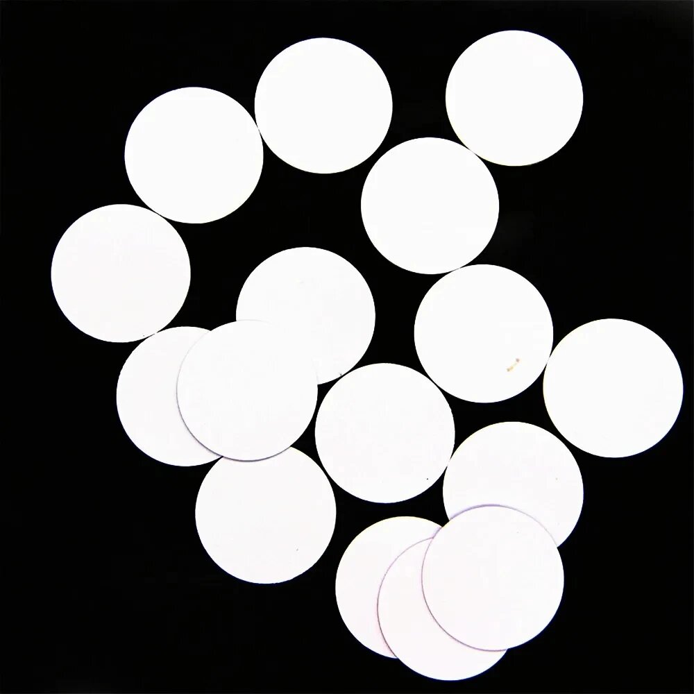 10 шт. чип 1K S50, водонепроницаемая монета, этикетка для IC-карты, 13 56 МГц, RFID ISO1443A, брелок NFC, 25 мм