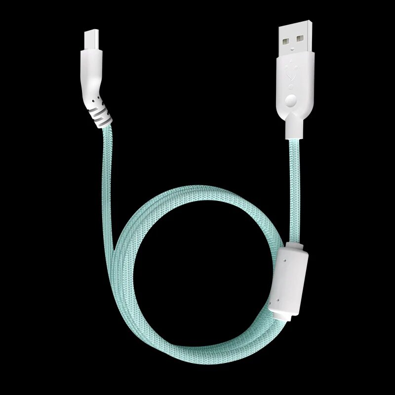 USB Type-C кабель LAMZU Atlantis Blue Cable — фото 1