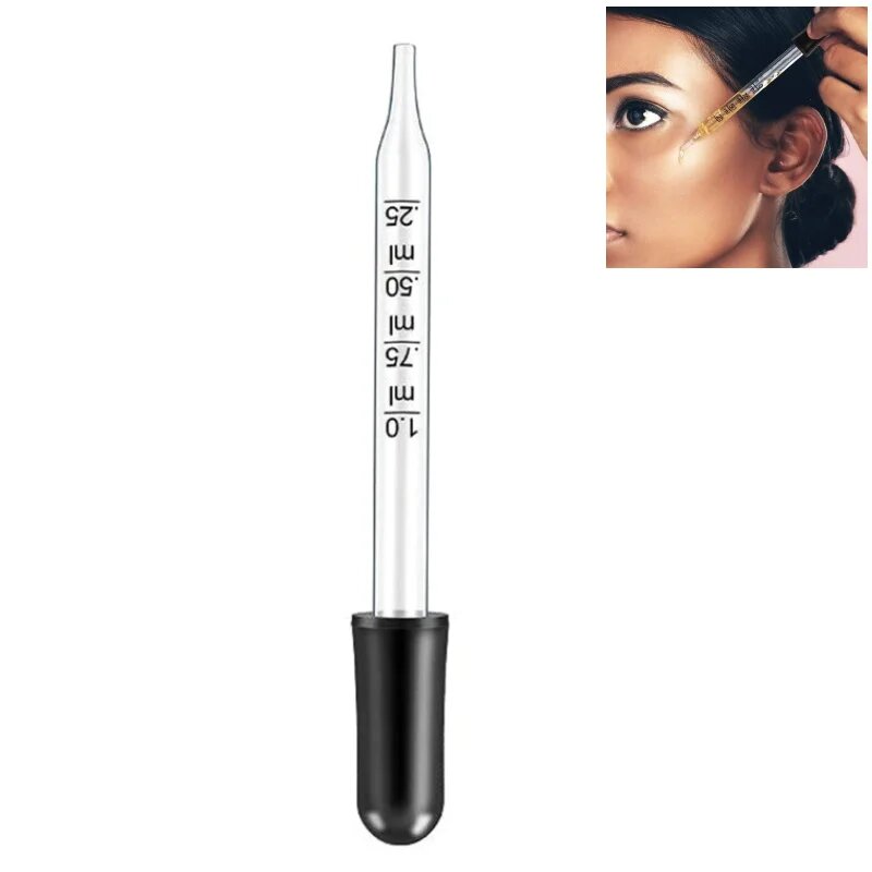 Стеклянные пипетки для эфирных масел 1 мл