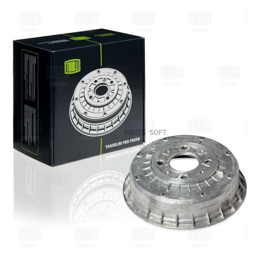 TF079 TRIALLI Барабан тормозной 2108-15,1117-1119,2170-72,2190 алюм (TRIALLI)