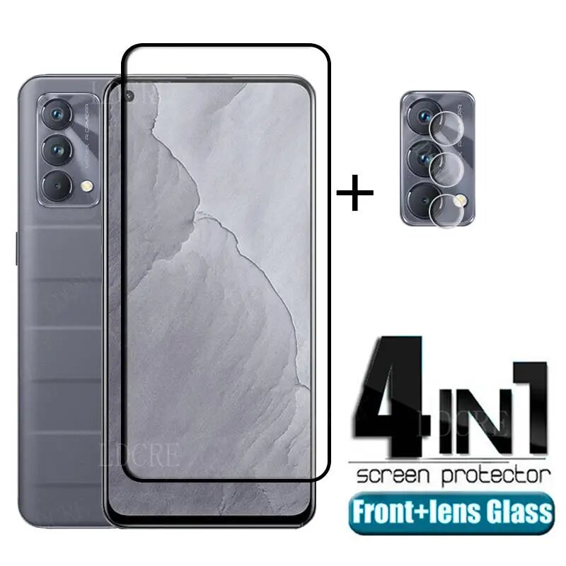 Стекло 4-в-1 для OPPO Realme GT Master Glass для OPPO Realme GT Master Защитное стекло для экрана Realme GT Master Edition Стекло объектива