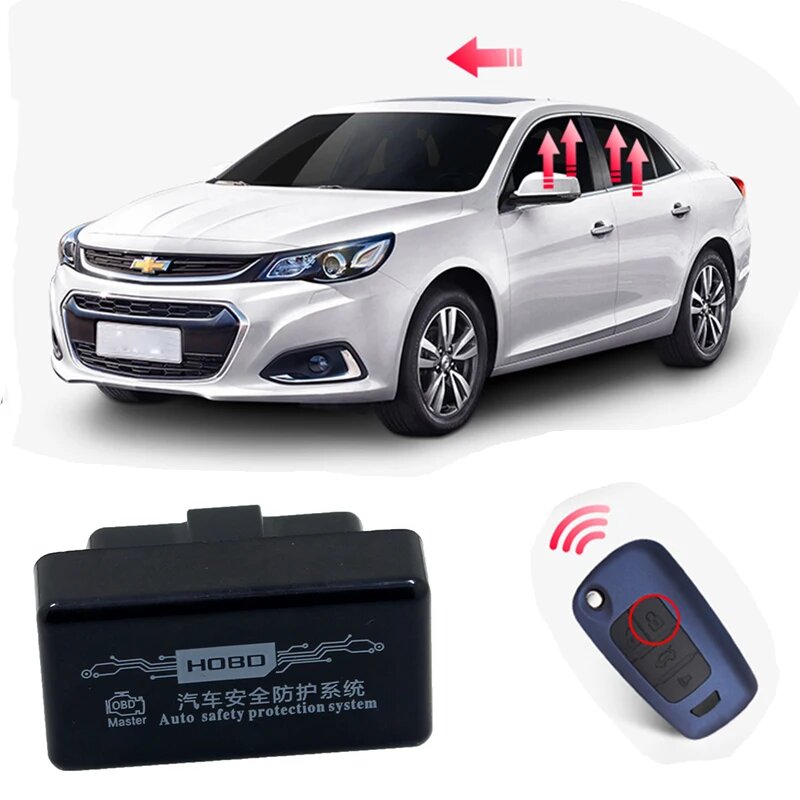 Canbus OBD Автомобильный доводчик для стекла автомобиля, доводчик для двери, Люк, крыша, модуль открытия, система без ошибок для Chevrolet Cruze, Malibu