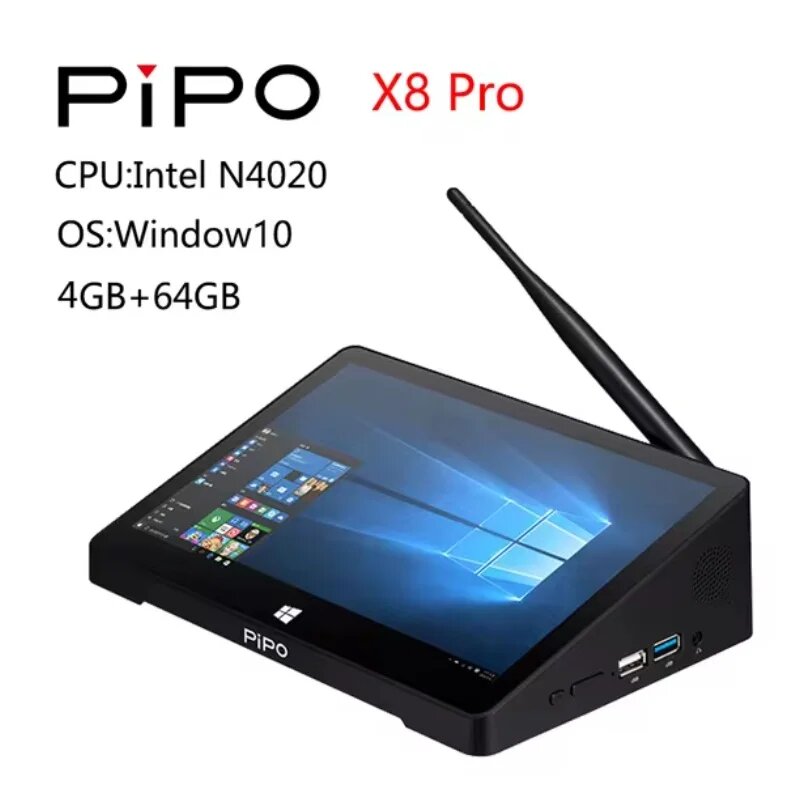 PIPO X8 Pro Мини ПК Windows 10 3/64 ГБ Американская вилка, X8PRO 4G RAM 64G ROM