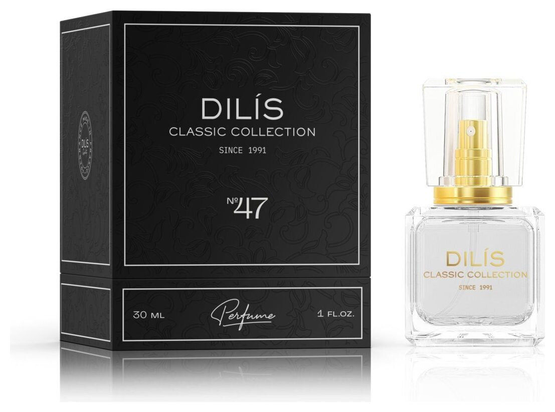 Духи Dilis Parfum Духи женские Classic Collection № 47 (Объем 30 мл) - Белорусская косметика
