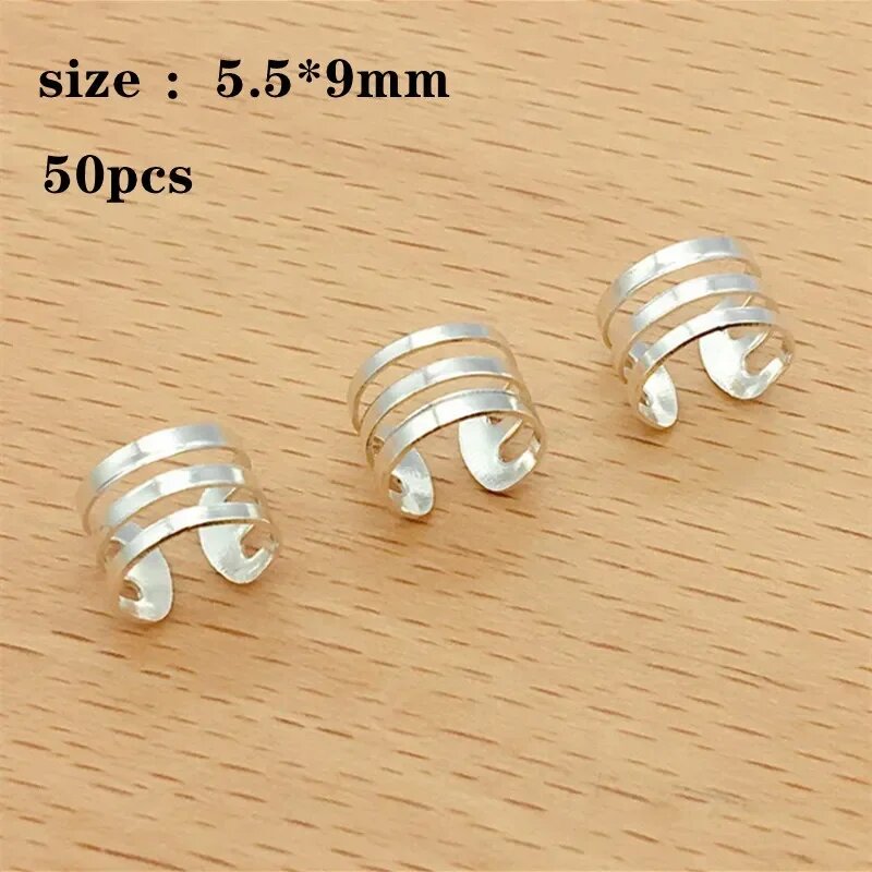Бусины для дредов 50pcs, NO.33