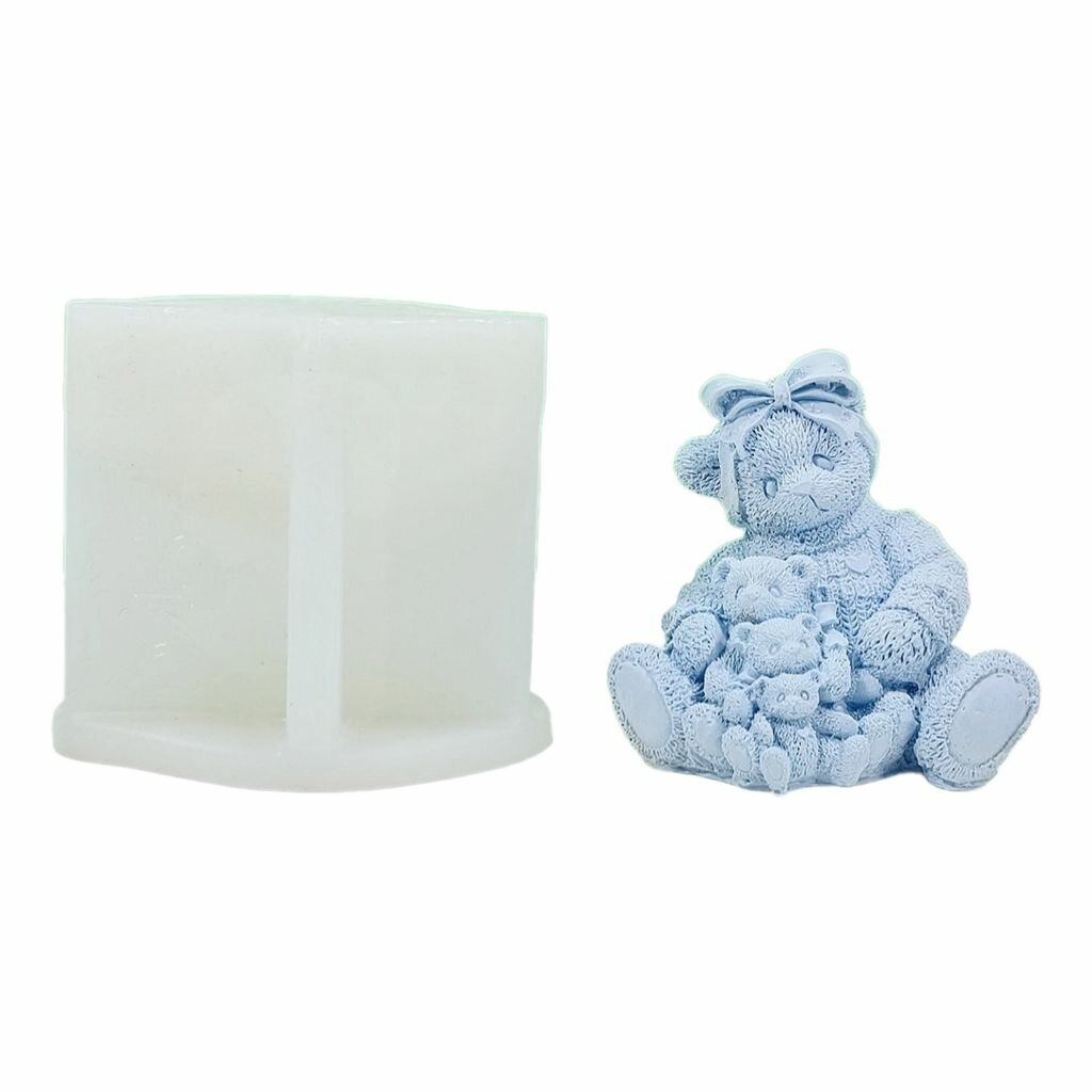 3D Медвежонок Формы для литья из смолы - Набор изготовления украшений