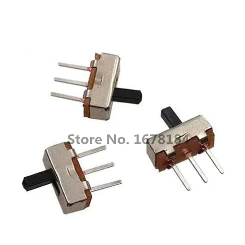 Пластиковые мини переключатели, цвет 3MM, 100 шт