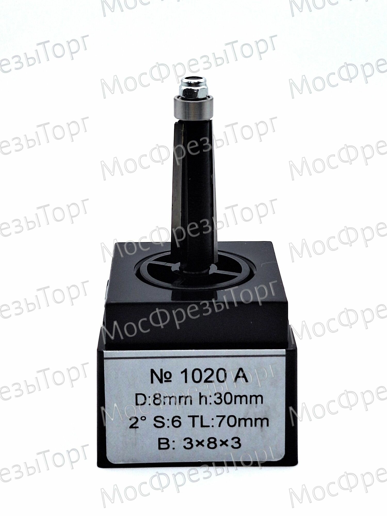 Фреза Глобус PRO 1020 А D8 h30, хвостовик 6 мм