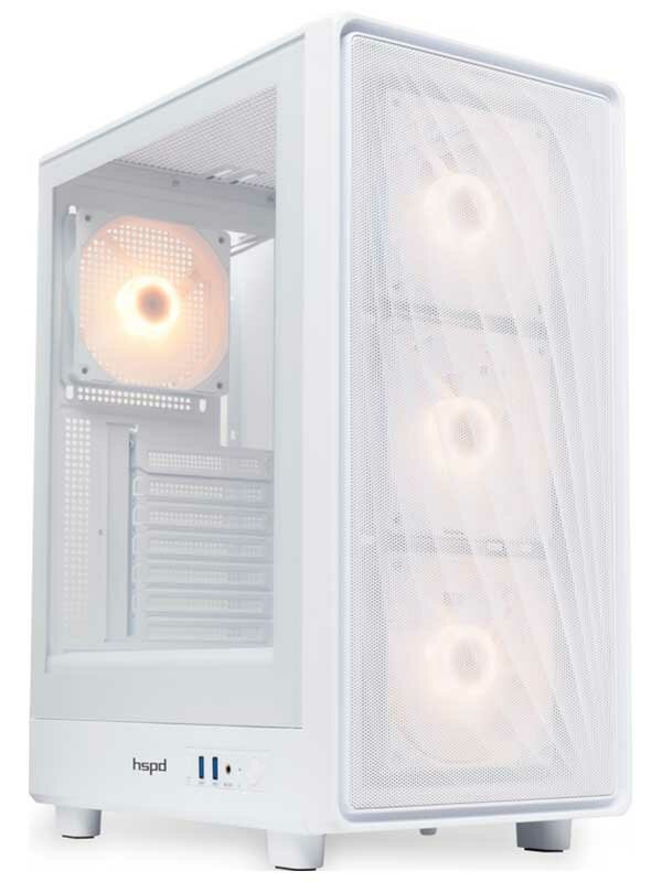 Компьютерный корпус HSPD M510 (M510-TGWH-ARGB)