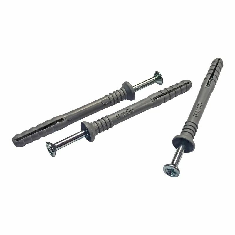 Дюбель- гвоздь распорный (потай) (РФ) 6х60 100шт