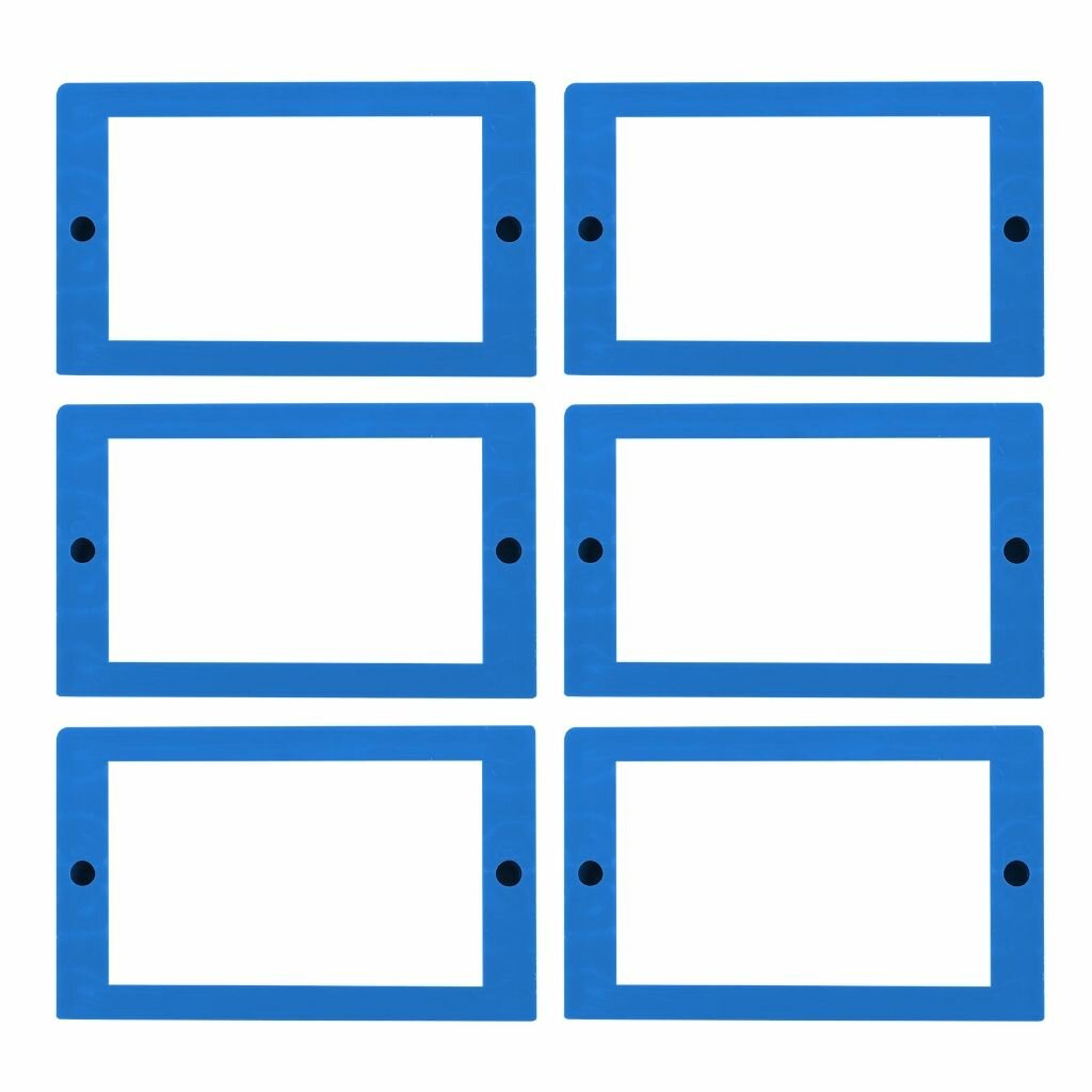 Розетка, Удлинитель для электрической розетки - синий набор из 6 шт, 6 шт