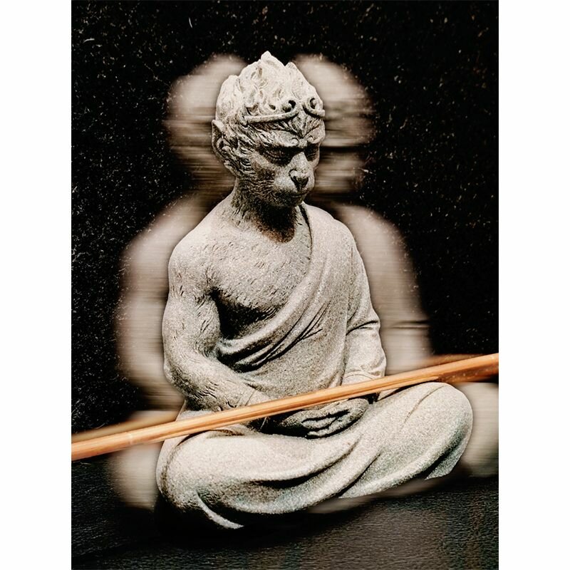 Гоку*1+Бронзовый жезл*1, физическая периферия Гоку из Черного Мифа, коллекционный сувенирный подарок