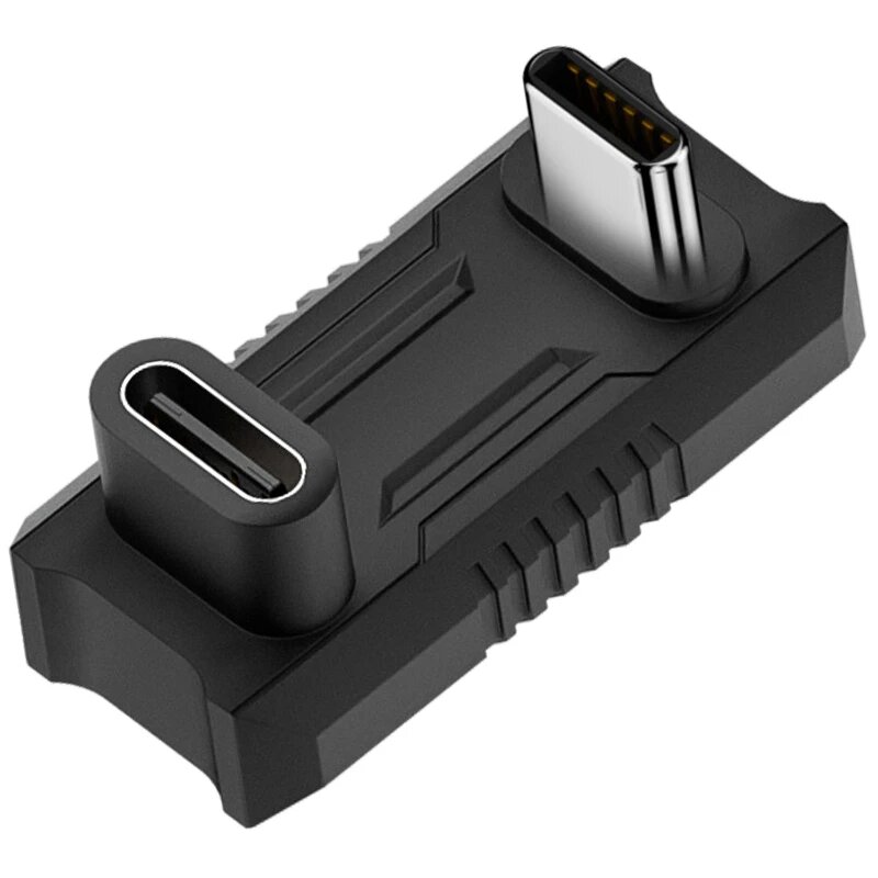 USB Type-C адаптер-удлинитель «папа-мама» 140 Вт для зарядки, поворотный разъем на 180 градусов, совместимый с Steam Deck ROGAlly Game