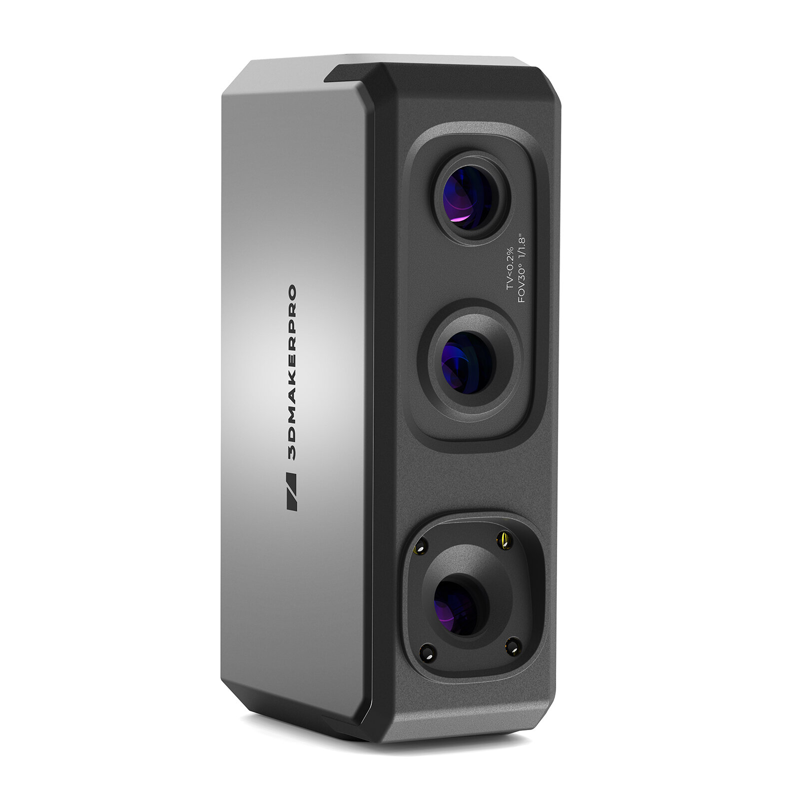 3D-сканер Seal Lite, точность 0.02 мм, 10 fps, защита от встряхивания, совместимость с Android/iOS/Win10/macOS.