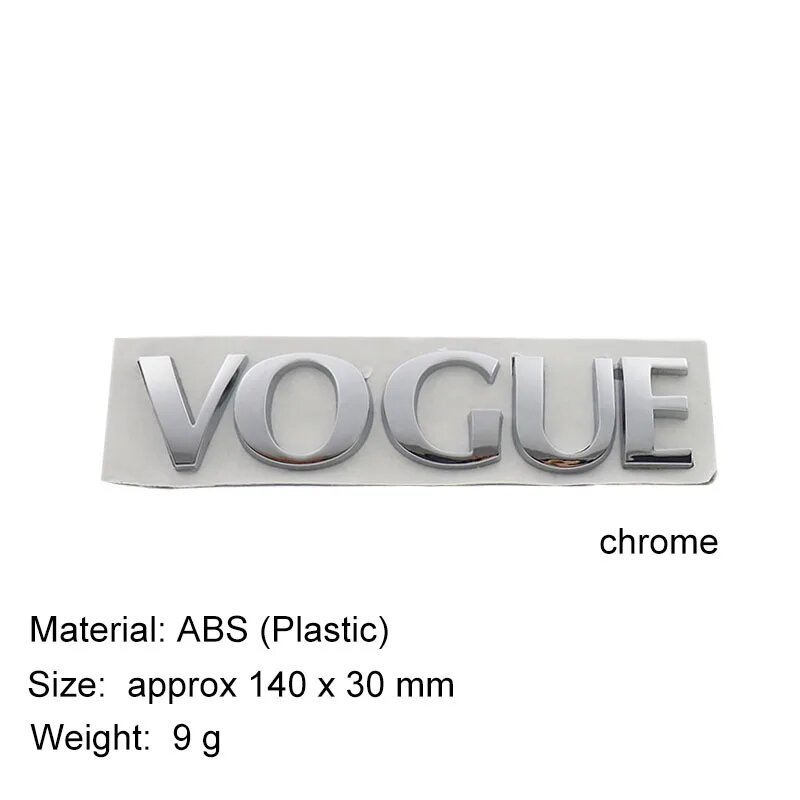 3D Премиум для Supercharged HSE TDV8 ABS VOGUE автомобильный капот крыло багажник капот табличка с именем наклейка эмблема значок наклейка old-chrome