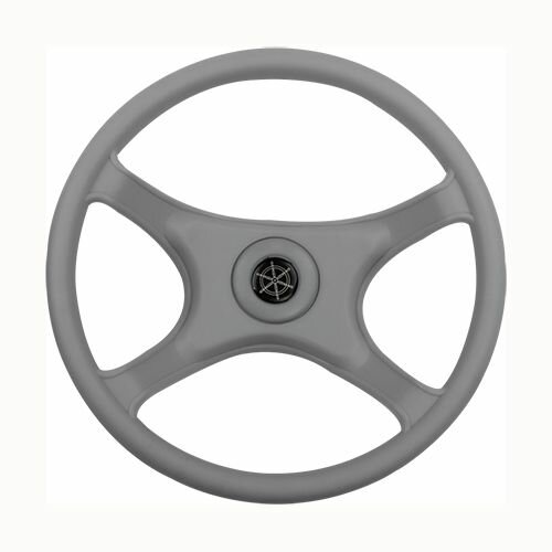 Штурвал NAUTFLEX Econom d330mm 161-DG (ABS Plastic, серый.)