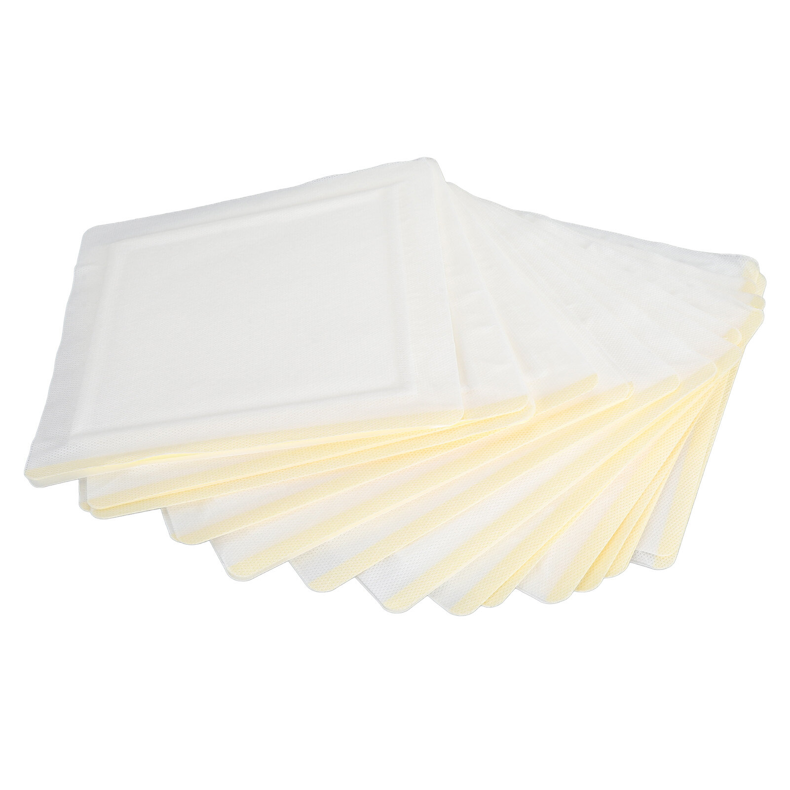 20 шт. одноразовых компрессов с касторовым маслом, самоклеящиеся, высокоабсорбирующие компрессы с касторовым маслом из органического хлопка