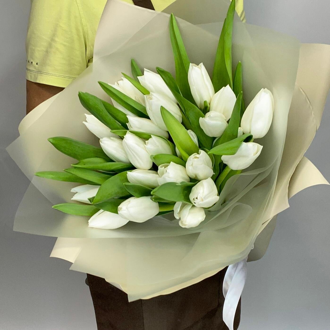 Белые тюльпаны