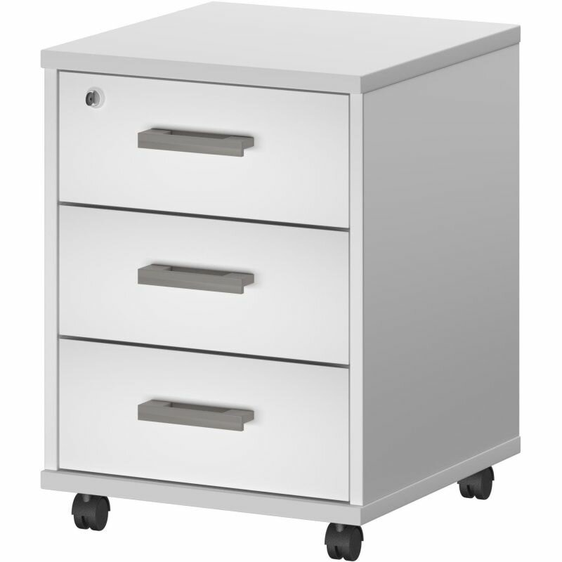 Тумба Арго PT подкатная АТЛ-03, белый