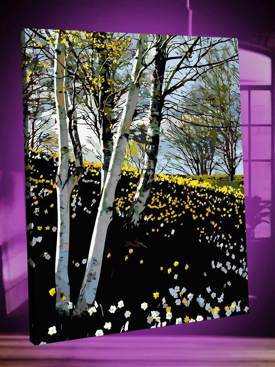 Картина по номерам Весна