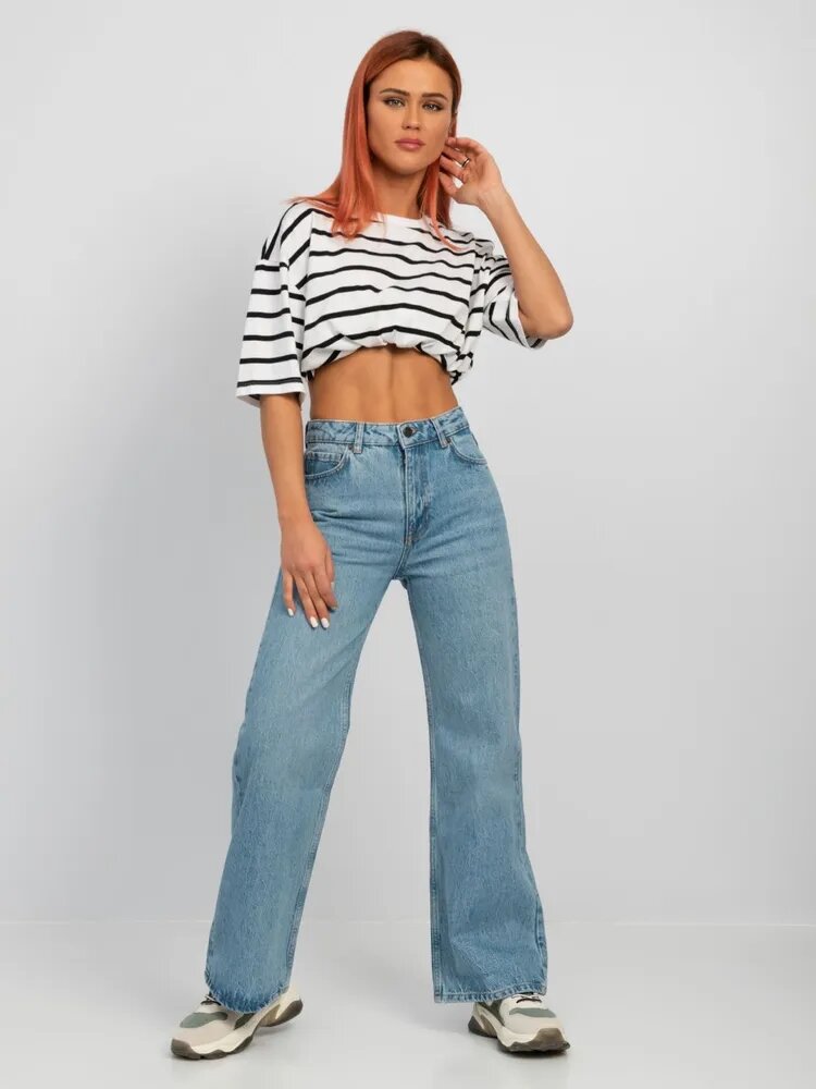 Джинсы широкие Базовая коллекция 