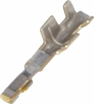 Контакт HIROSE DF19-2830SCFA "мама" позолота 30AWG-28AWG DF19 обжим на провод 1мм 1шт