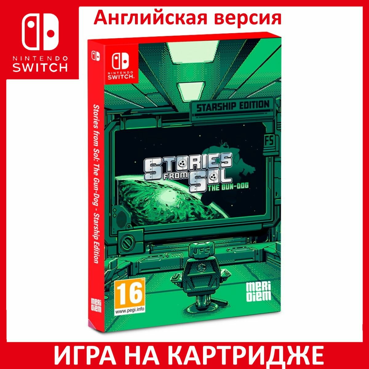 Игра Stories from Sol The Gun-Dog Starship Edition Switch Картридж на Nintendo Switch Английская версия