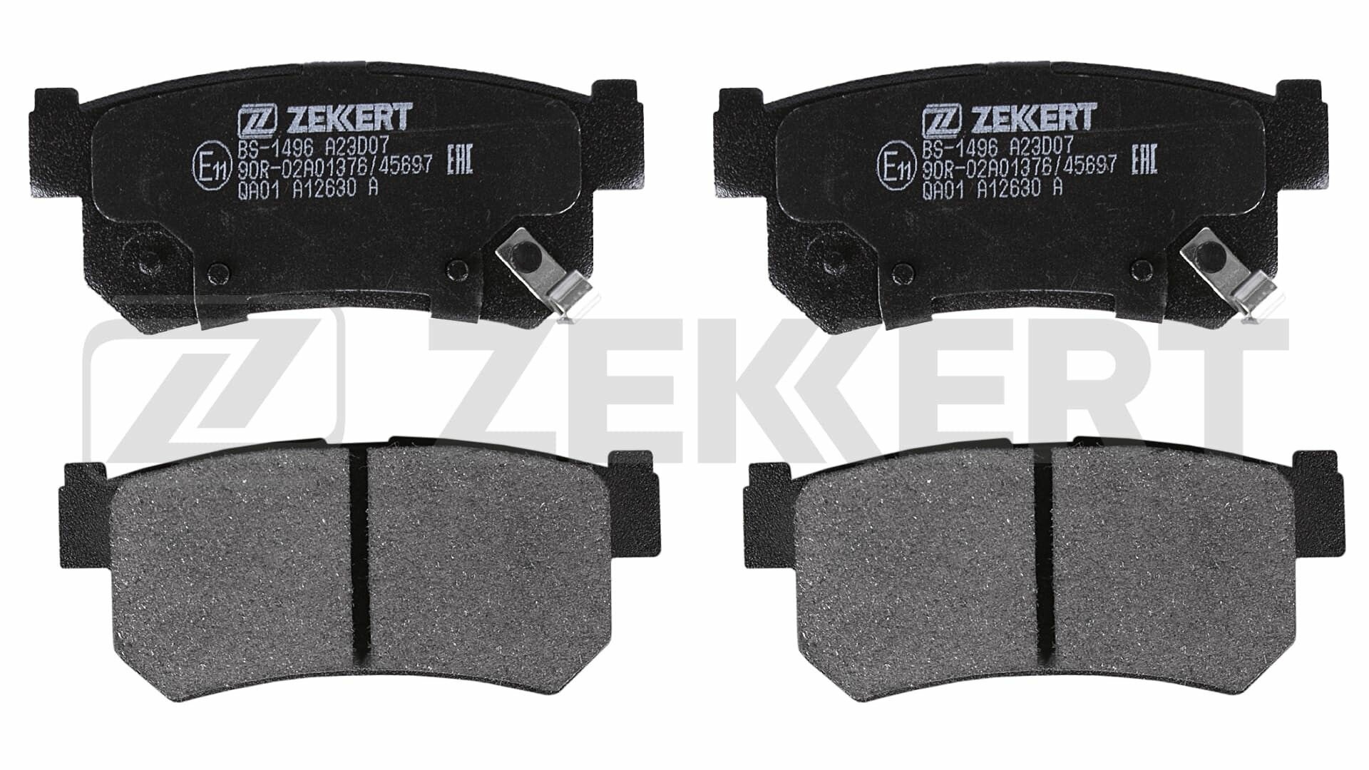 Колодки торм, диск, задн, SsangYong Actyon 05-, Actyon Sports II 12-, Korando II 02-, Kyron 05-, Musso 02-, Rexton I-II 01-