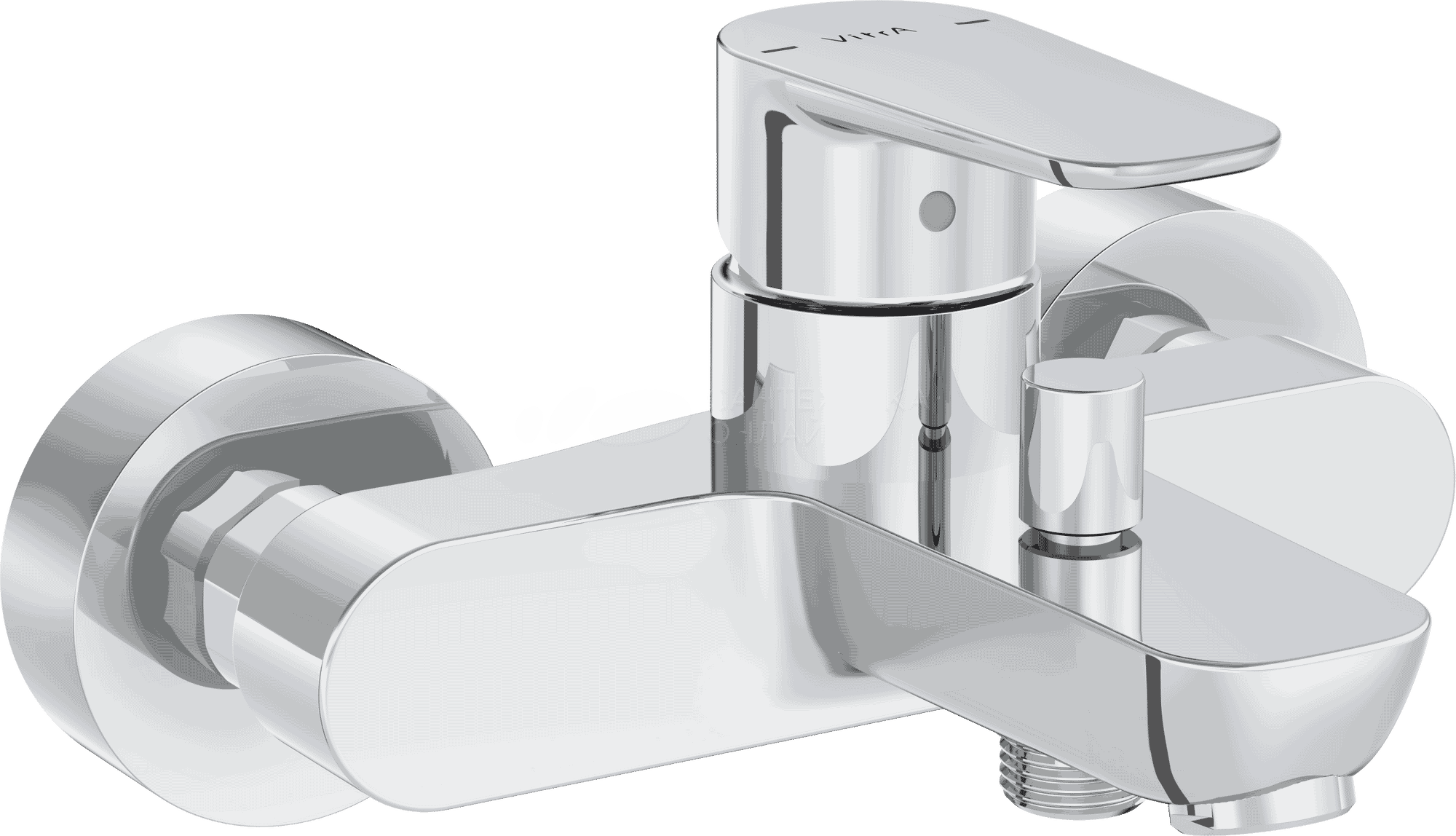 Смеситель для ванны Vitra Flow Soft A42946EXP хром