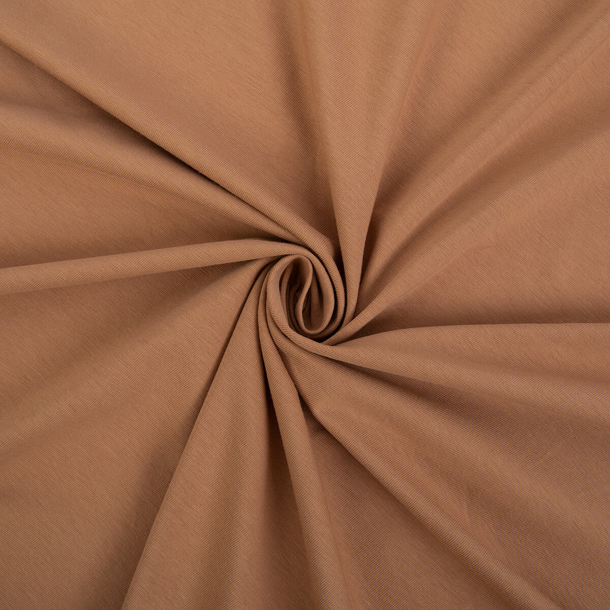 Gamma Трикотажное полотно кулирная гладь 95% хлопок 5% лайкра 100x170 см бежевый/dark beige