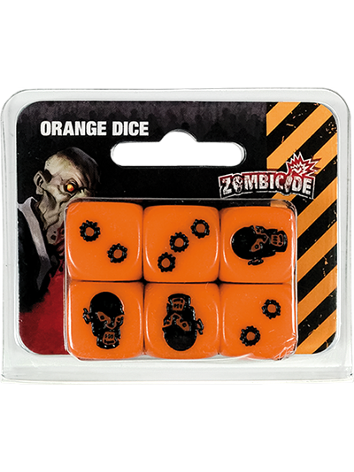 Дополнение Zombicide: Orange Dice Set на английском языке, набор кубиков
