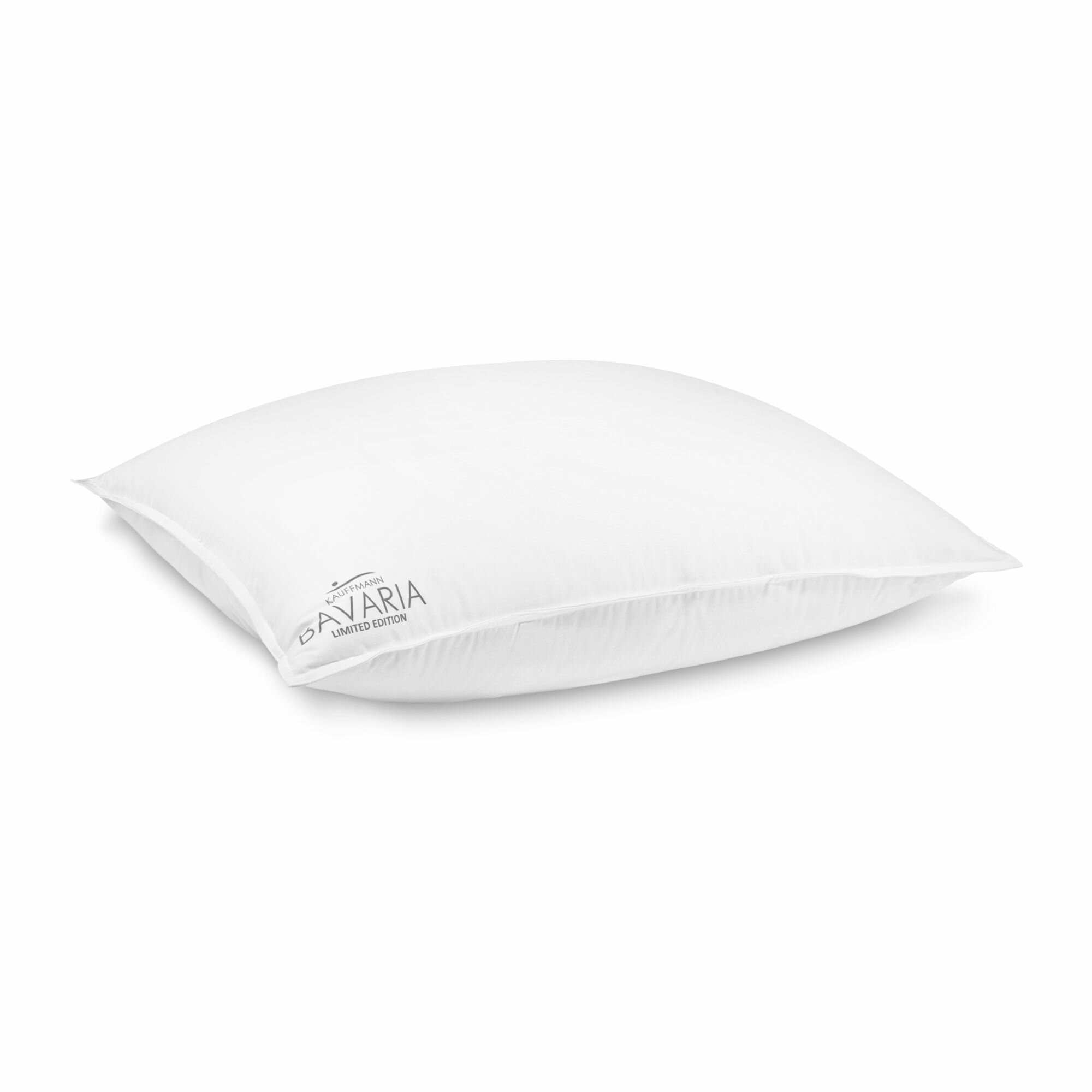 Подушка пуховая 50x70 Kauffmann BAVARIA, плотная и высокая, гусиный пух, перо, 3 камеры