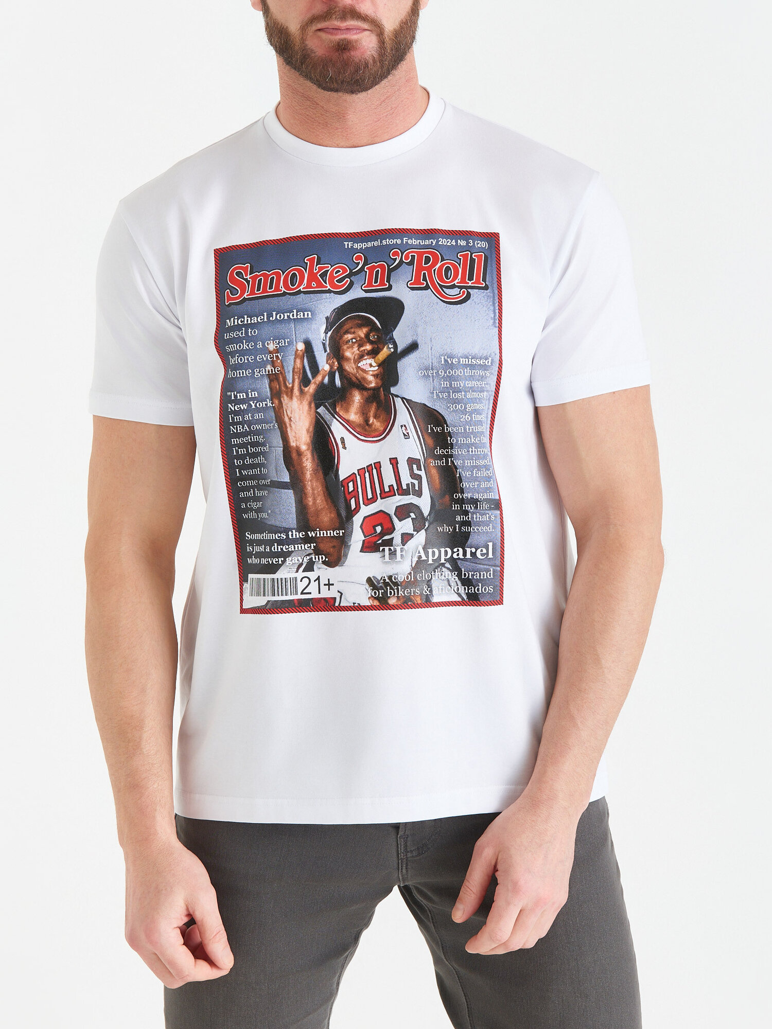 Футболка SMOKE_N_ROLL JORDAN