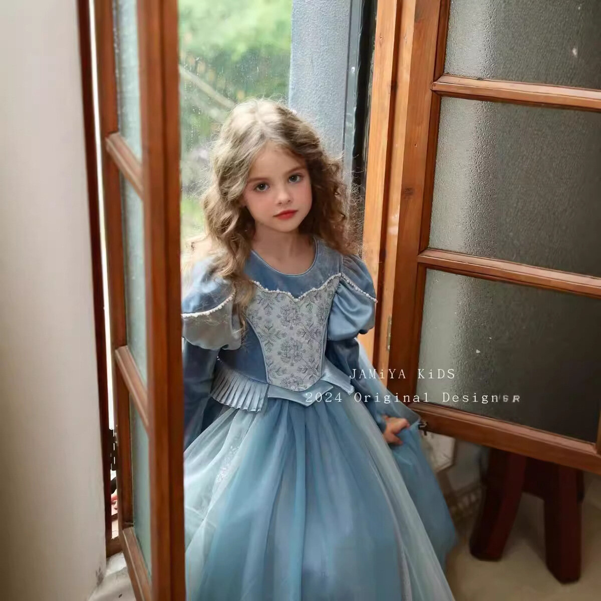 Платье "Айша", осенне-зимний стиль, для девочек