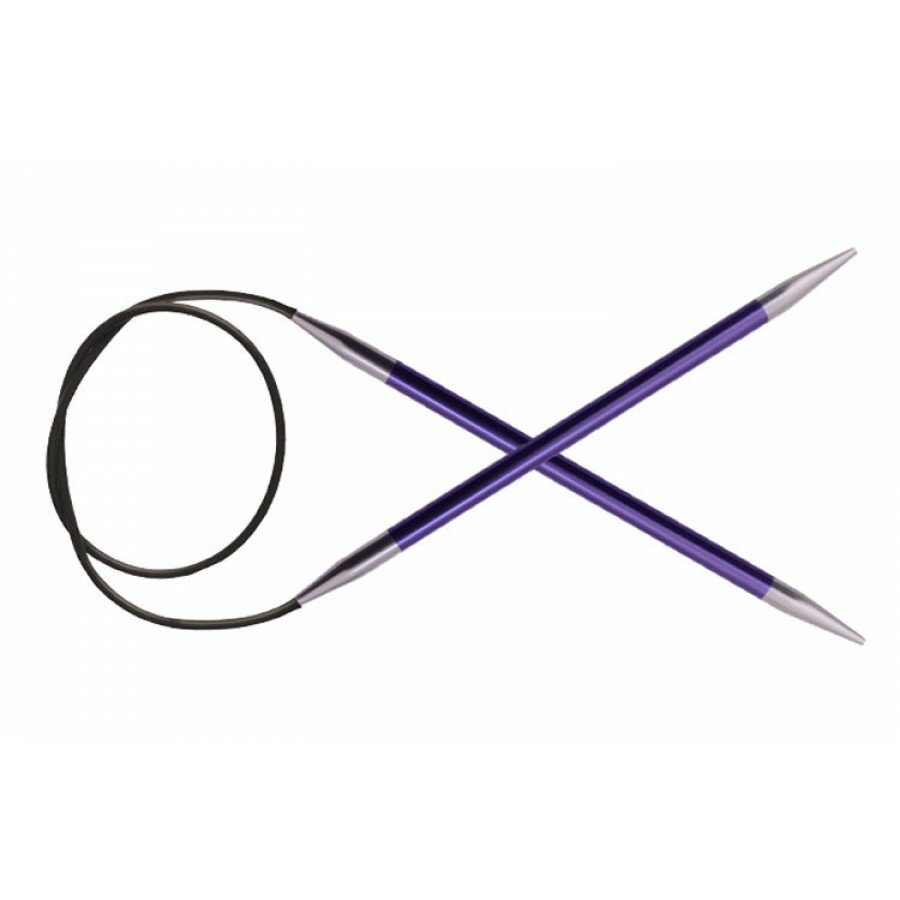 Спицы круговые Zing 7мм/120см, KnitPro, 47195
