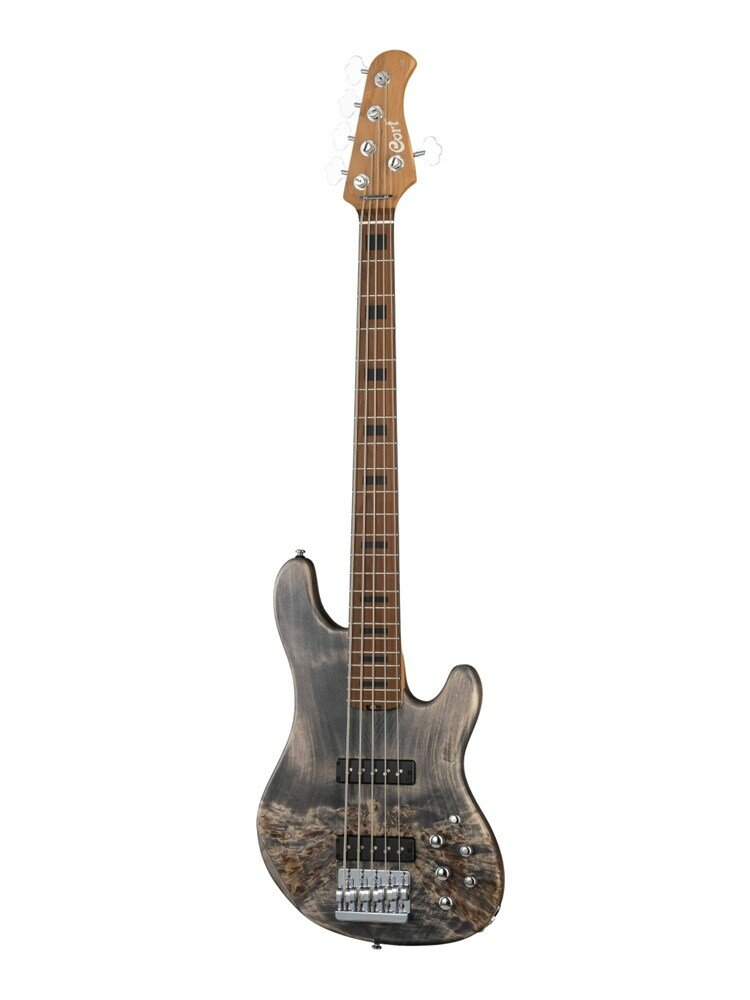 Cort GB-Modern-5-OPCG GB Series Бас-гитара 5-струнная, серая, с чехлом