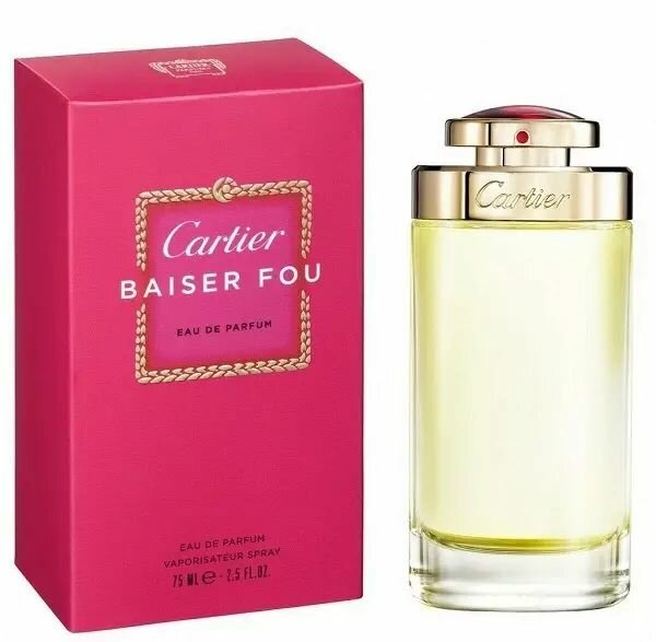 CARTIER BAISER FOU WOMAN Парфюмерная вода для женщин 75 мл