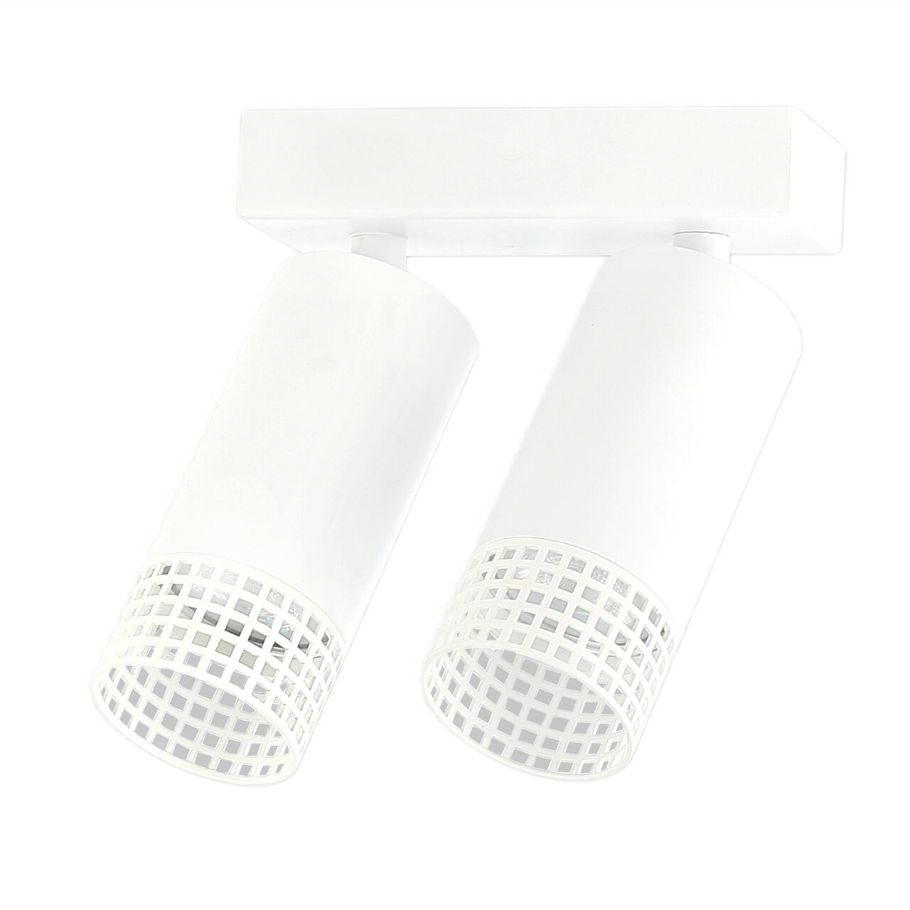 Светильник IMEX Grido Gu10, 2 лампы, цоколь GU10, мощность 50 Вт, белый