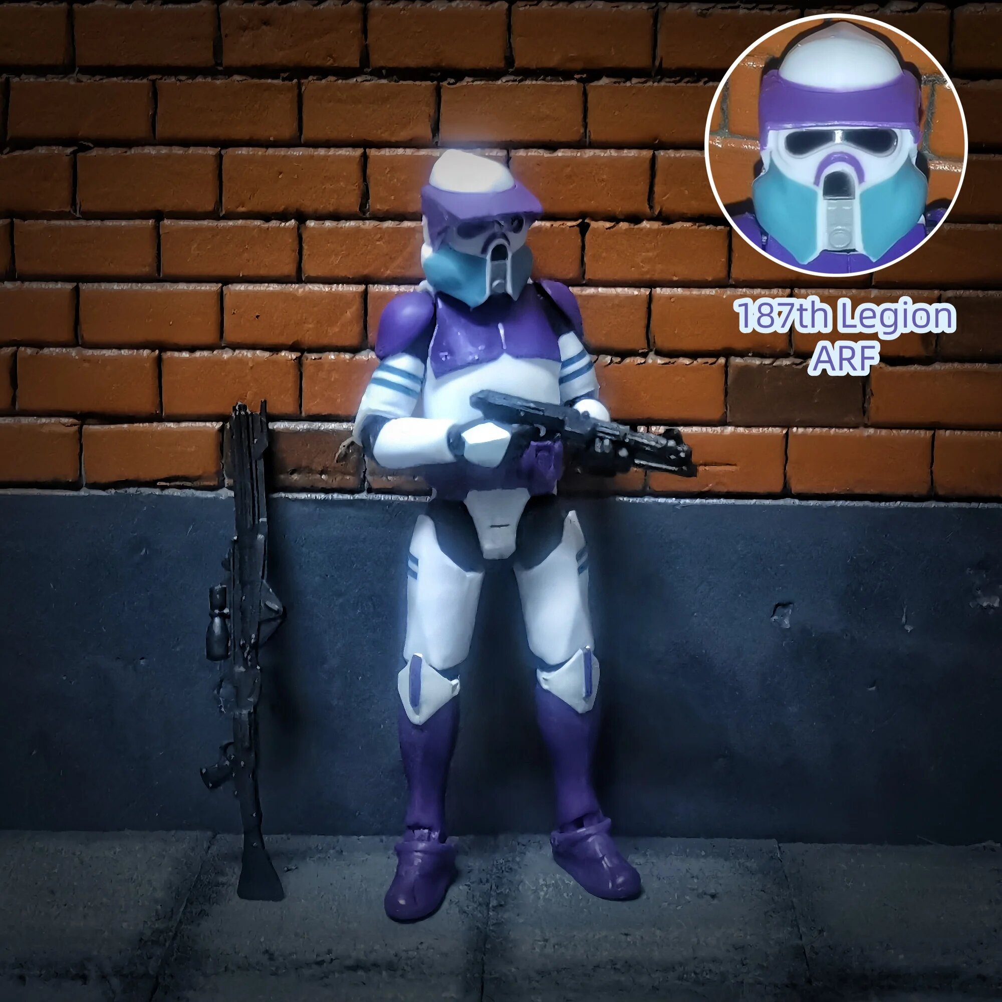 Фигурка Star Wars 187th ARF, 3.75 дюйма, серый