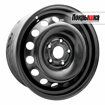 Диски штампованные ТЗСК Toyota Corolla 6.5х16/5х114.3 D60.1 ET45.0, Черный