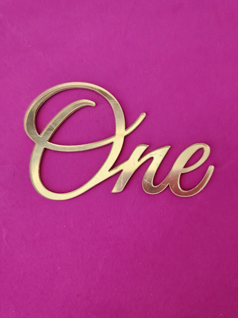 Топпер для торта One