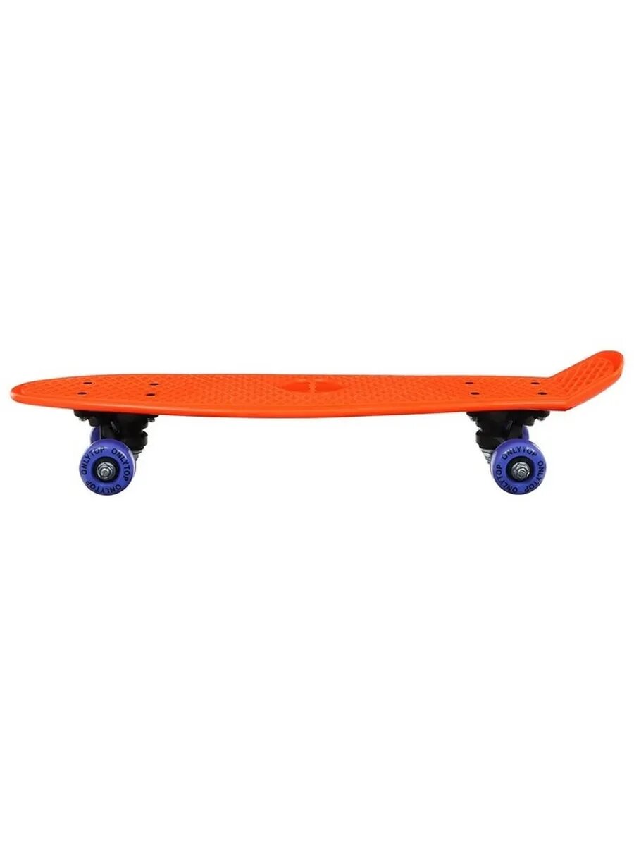 Яркий оранжевый пенниборд для начинающих